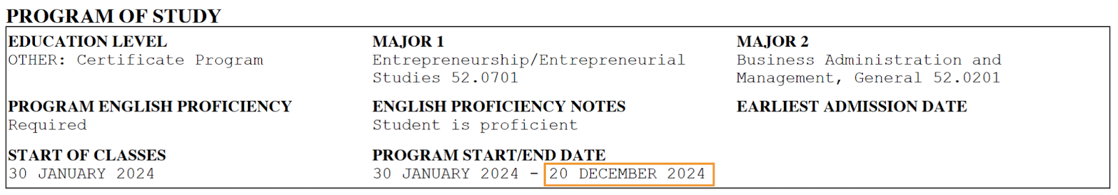 Grace period – Berkeley Visiting Student