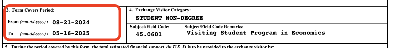 Late arrival – Berkeley Visiting Student