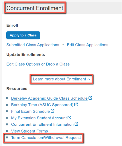 Canceling or withdrawing from the program – Berkeley Visiting Student